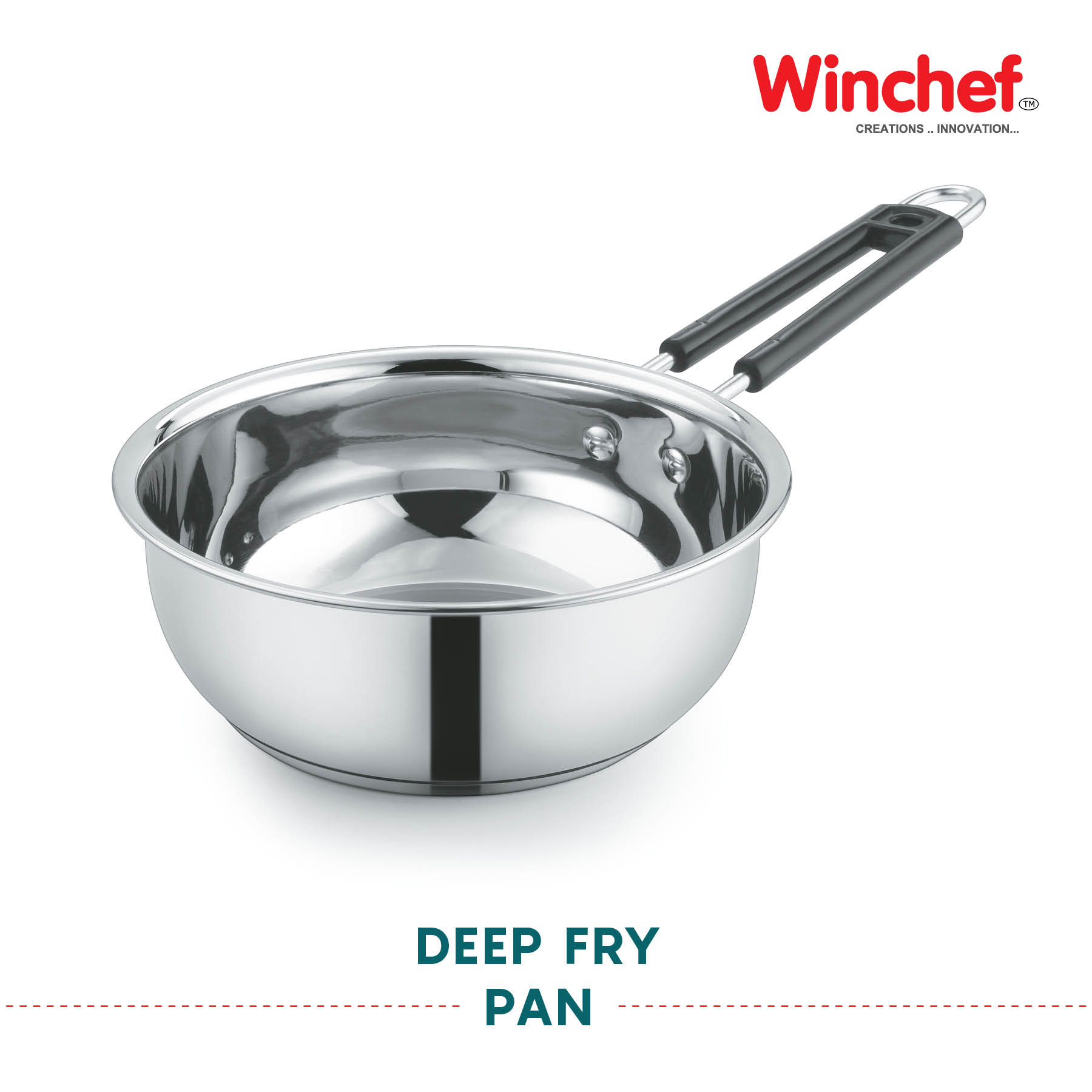 Regular Series Stainless Steel Deep Fry Pan Gas and Induction ...